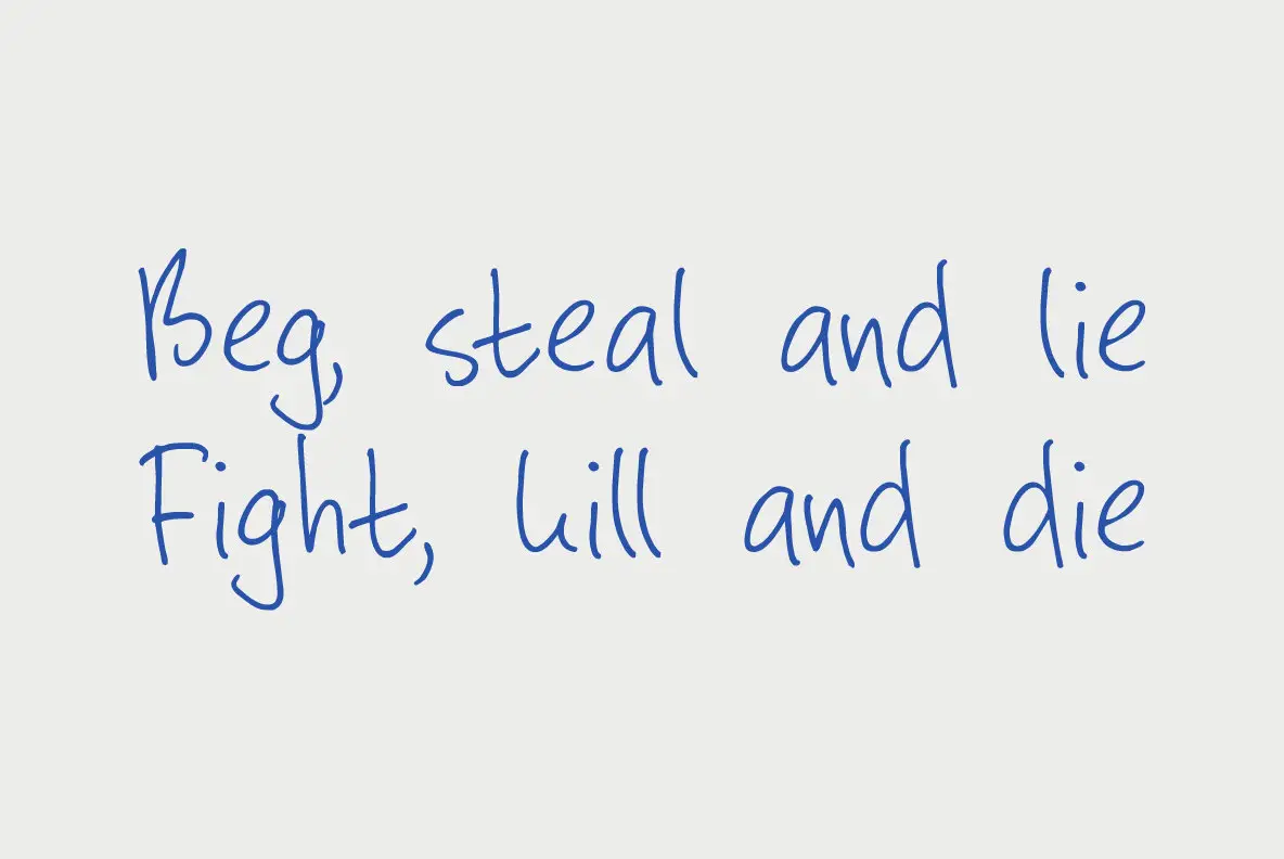 Cheat Sheet Font - FontPath