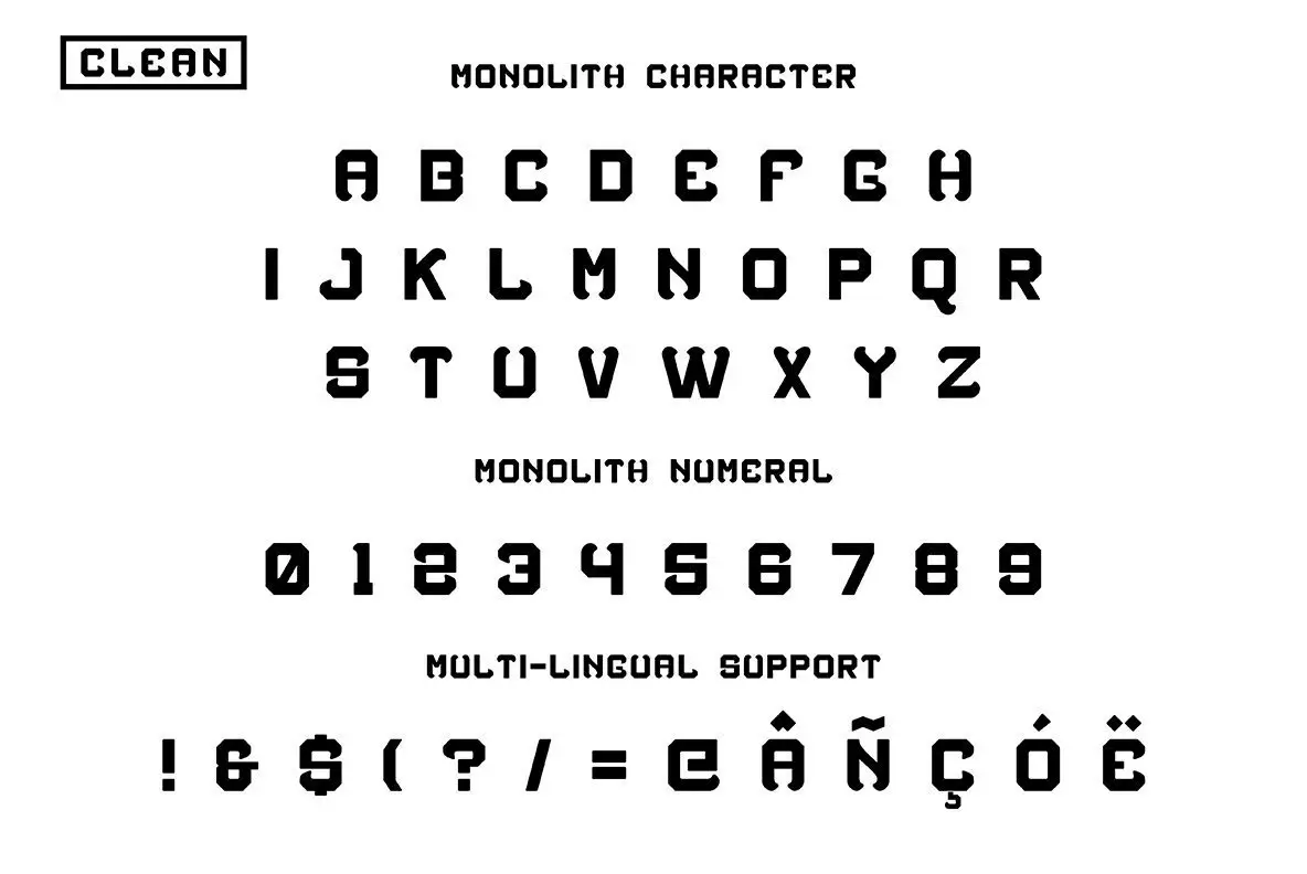 Monolith Font - YouWorkForThem