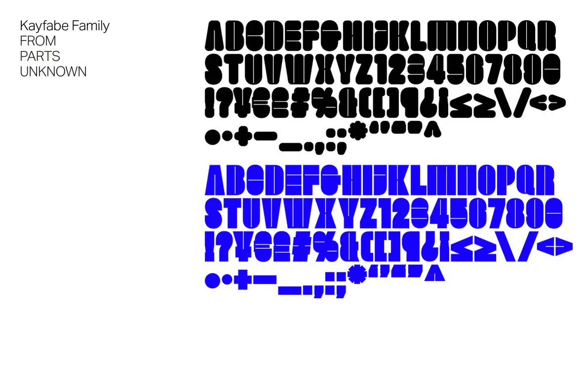 Kayfabe Font - YouWorkForThem