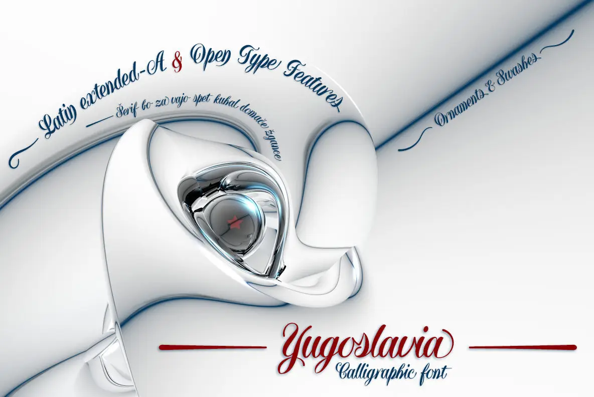 Yugoslavia Font - FontPath