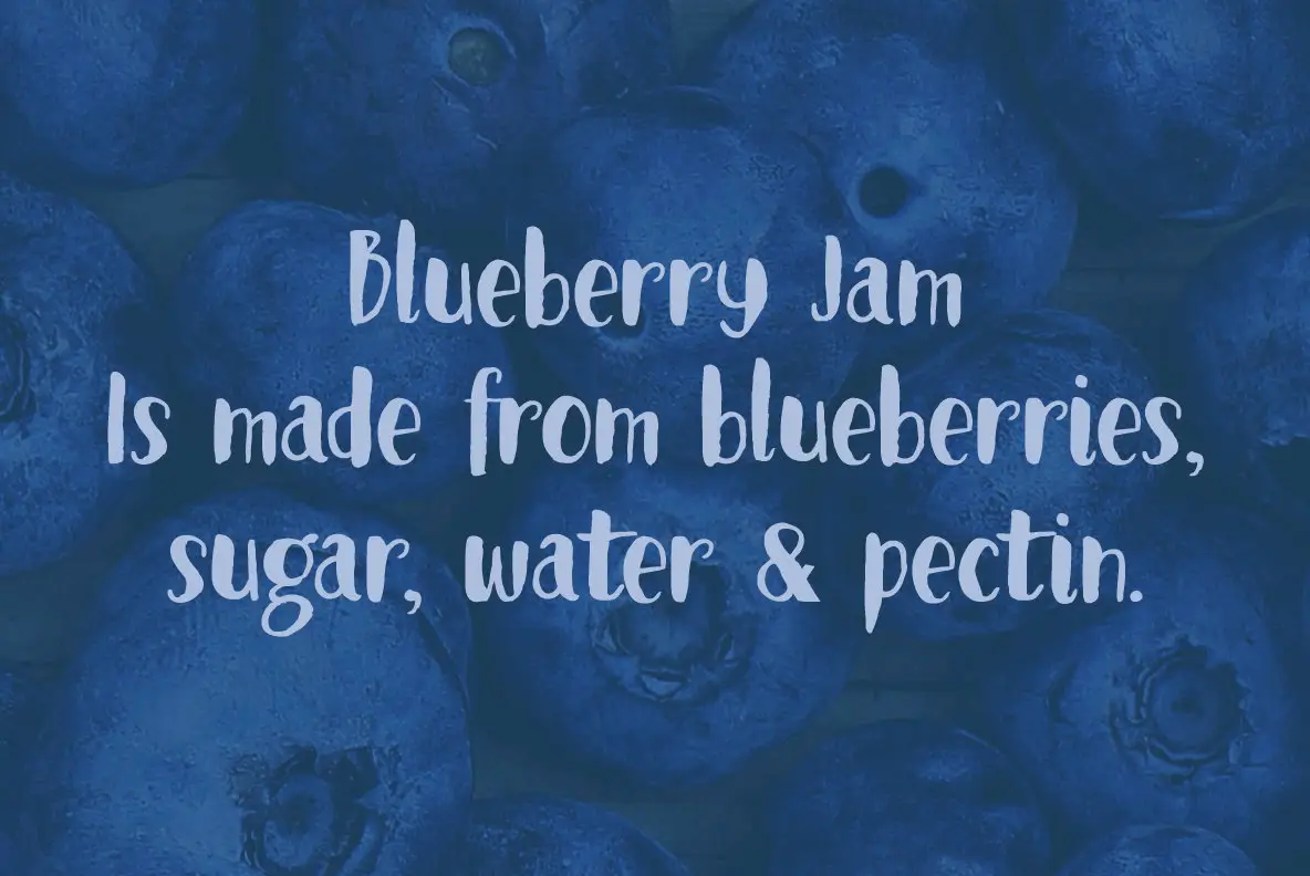 Blueberry Jam Font - FontPath