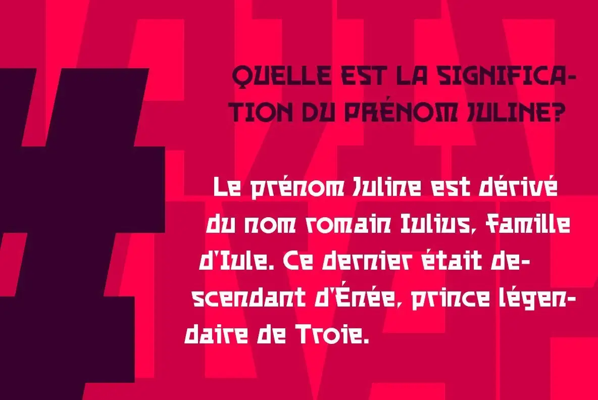 Juline Font - YouWorkForThem