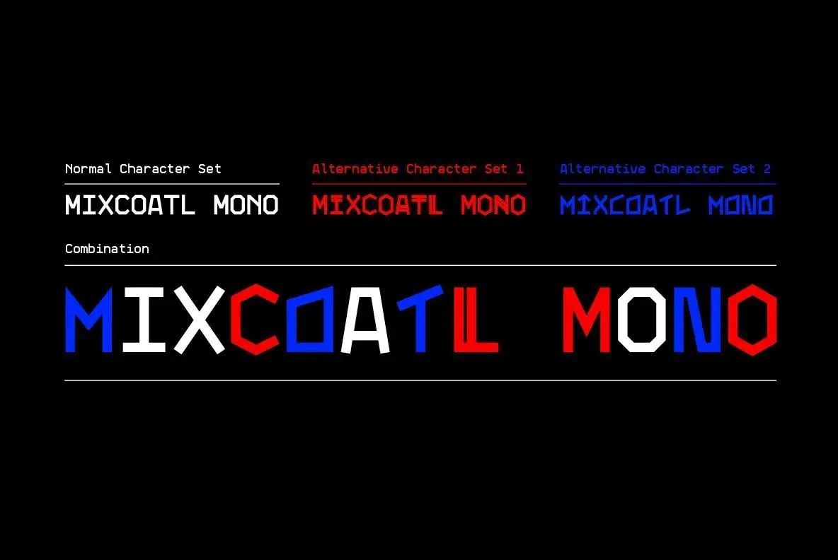 Mixcoatl Mono Font - YouWorkForThem