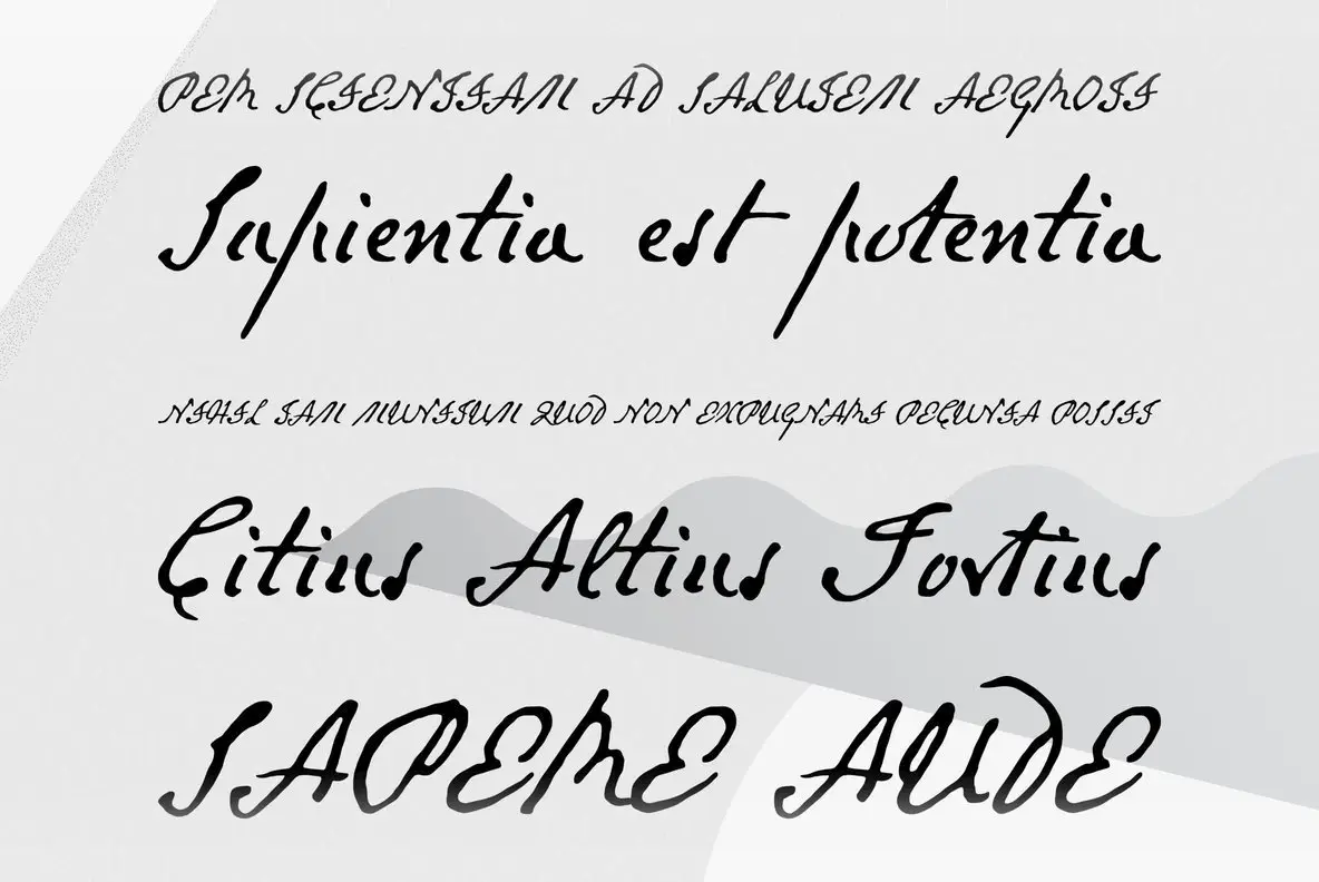 Abigail Adams Font - FontPath