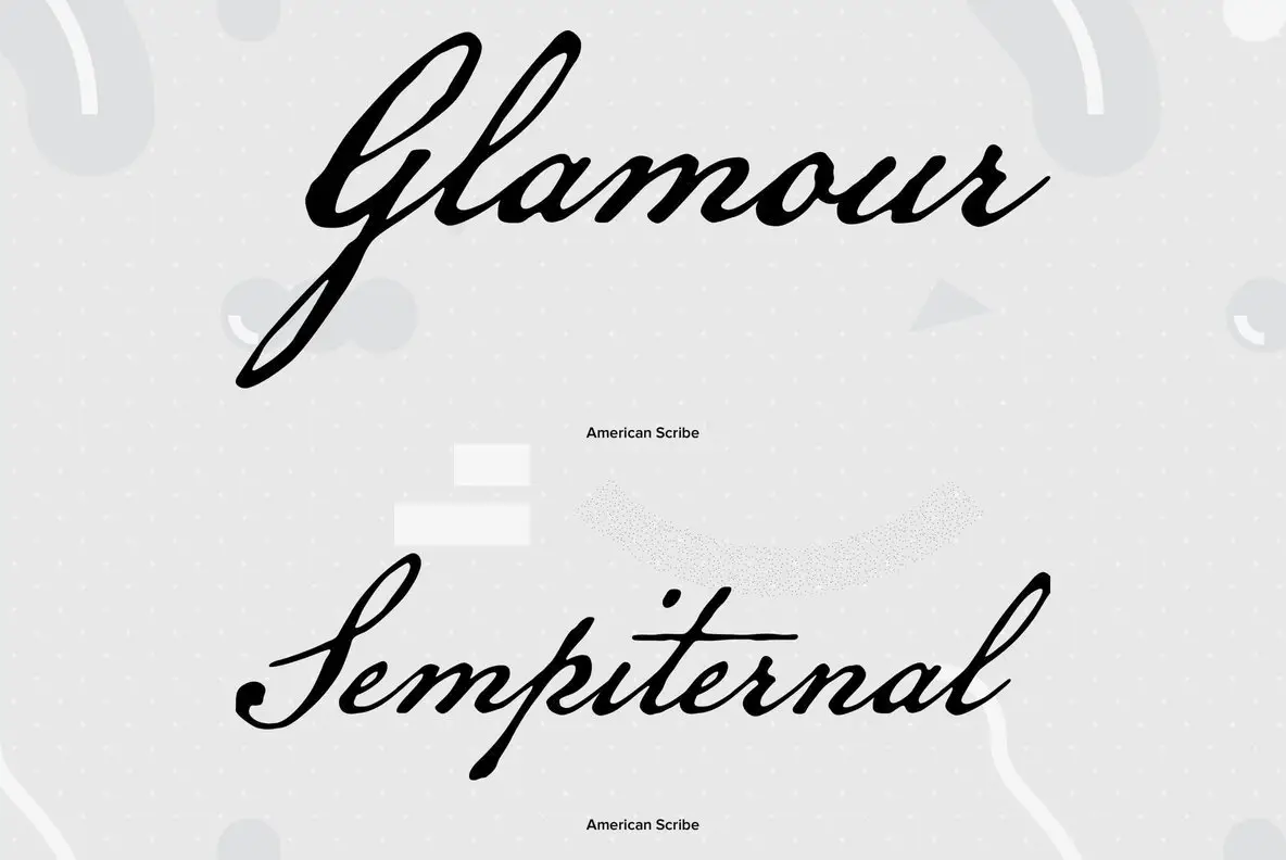 American Scribe Font - YouWorkForThem