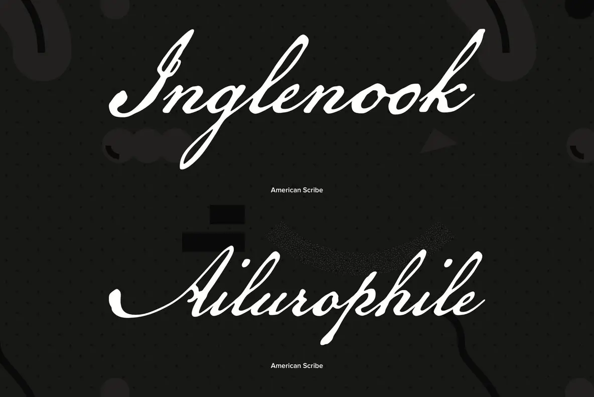 American Scribe Font - YouWorkForThem