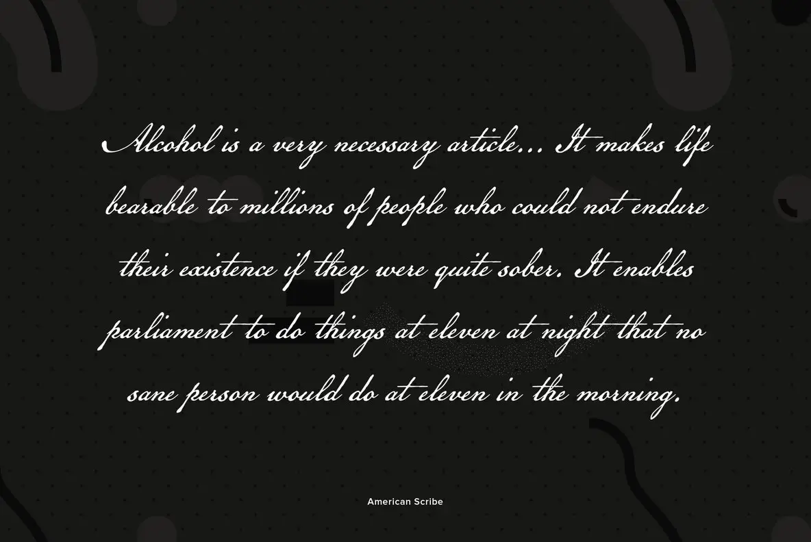 American Scribe Font - FontPath