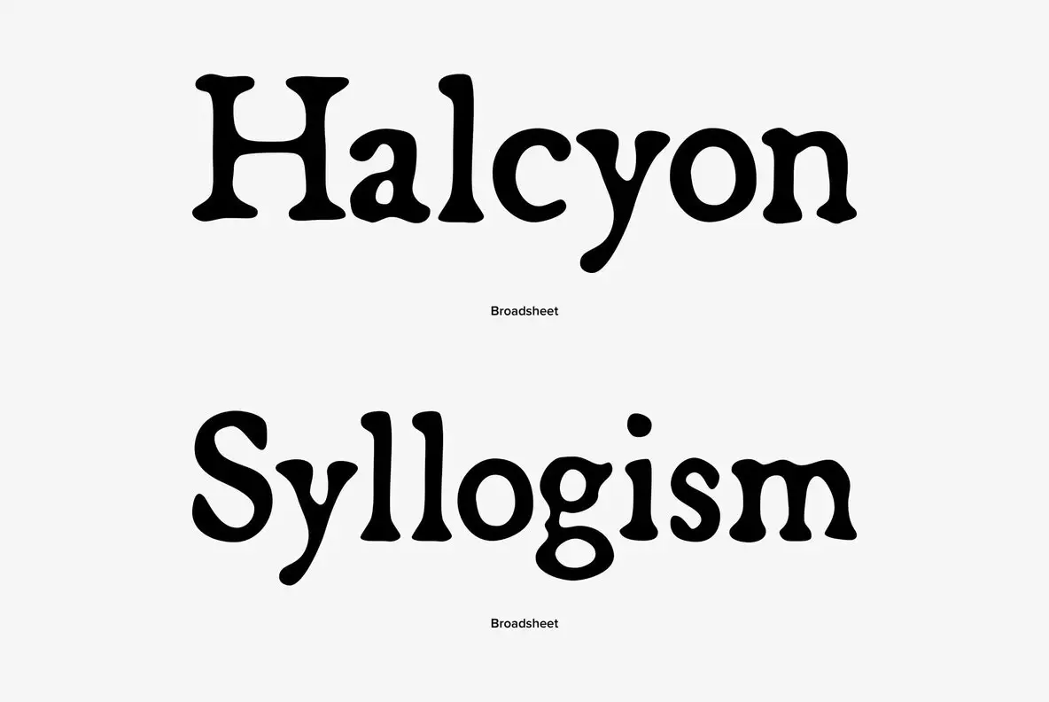 Broadsheet Font - YouWorkForThem