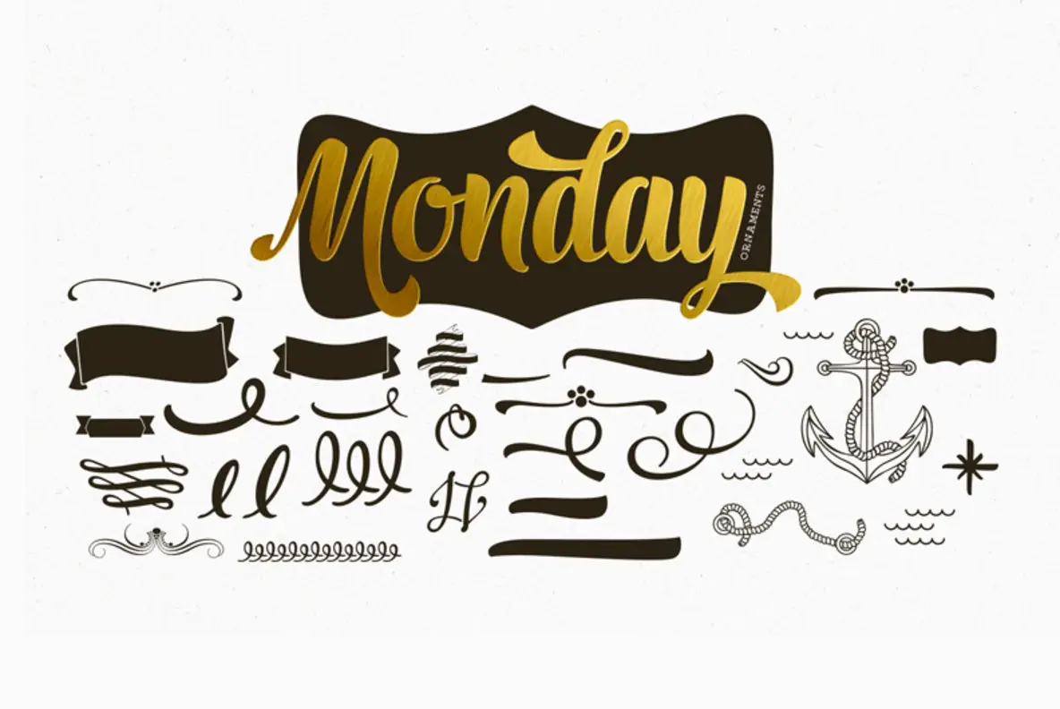 Monday Font - YouWorkForThem