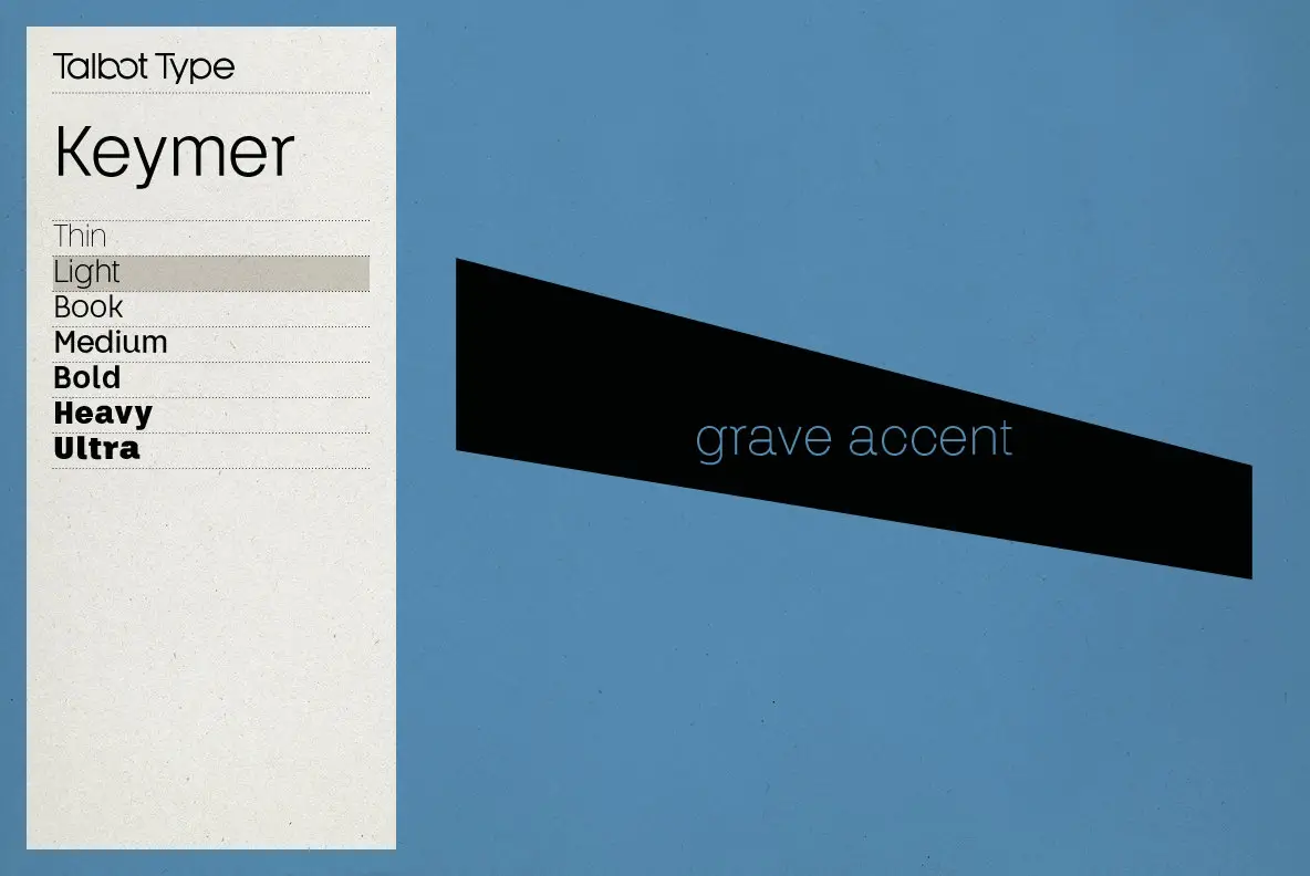 Keymer Font - YouWorkForThem