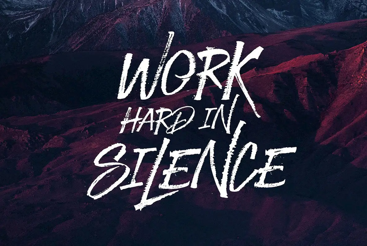 Trapstyle Font - YouWorkForThem
