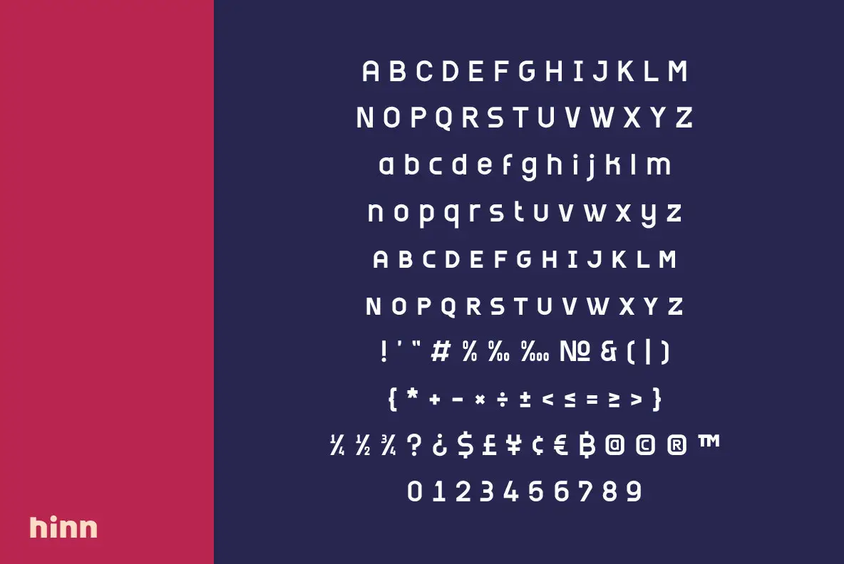 hinn Font - YouWorkForThem