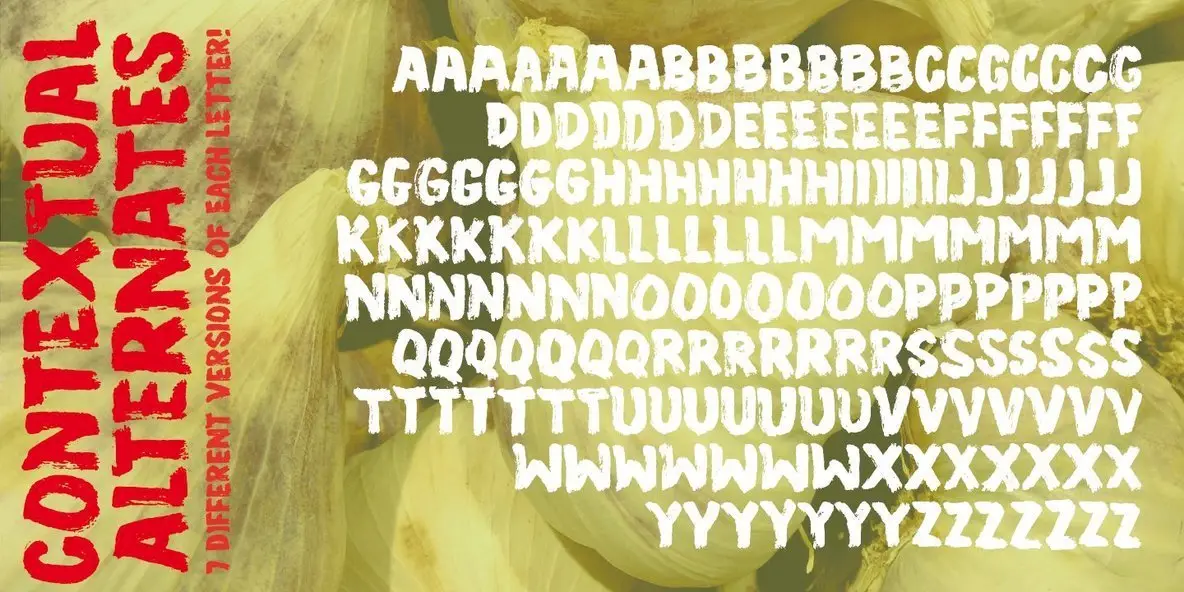 Garlic Embrace Font - FontPath