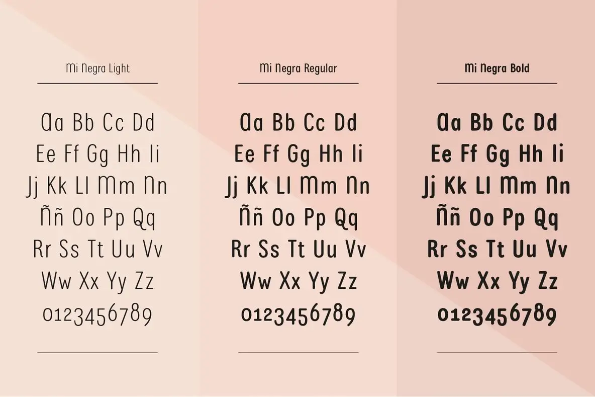 Mi Negra Font - YouWorkForThem