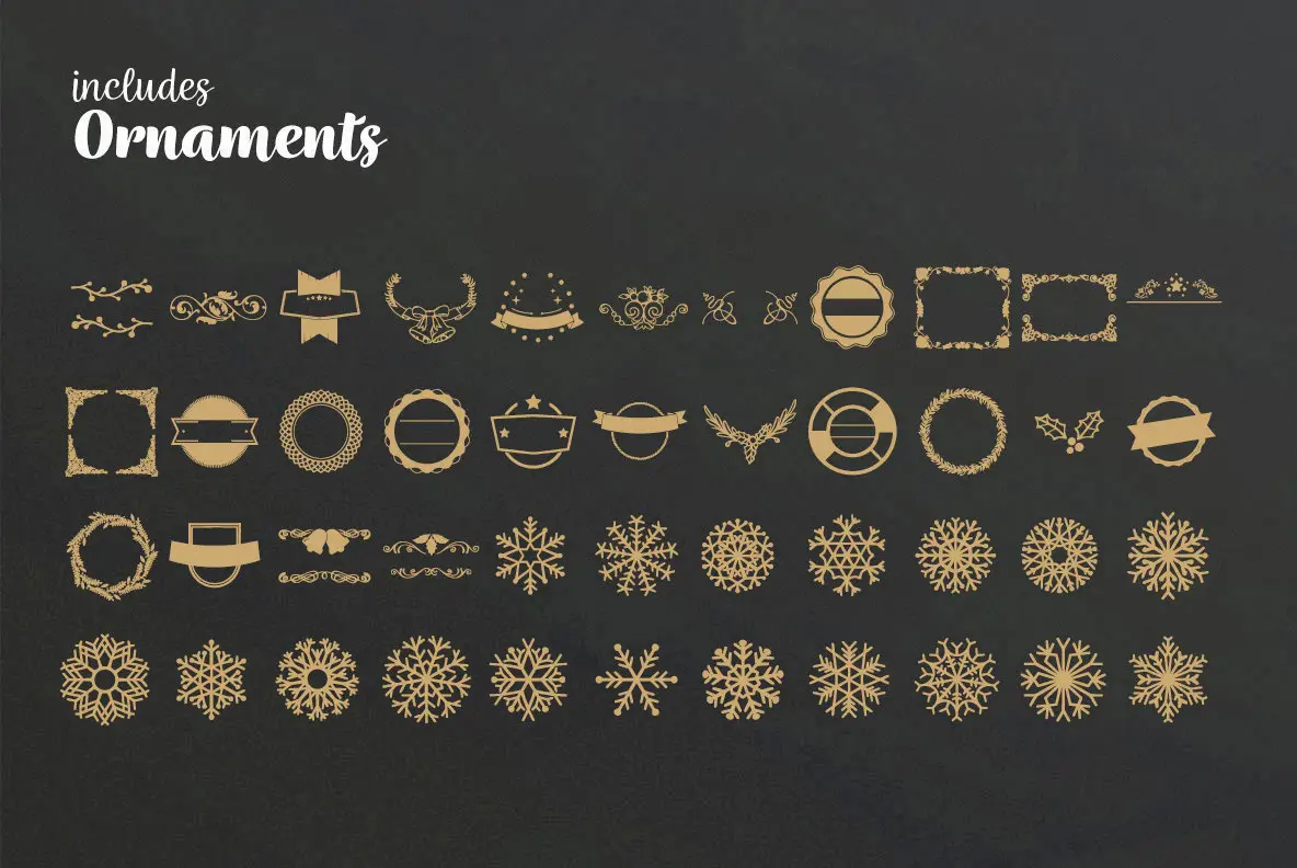 Wreath Font - YouWorkForThem