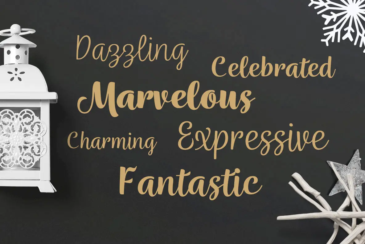 Wreath Font - YouWorkForThem