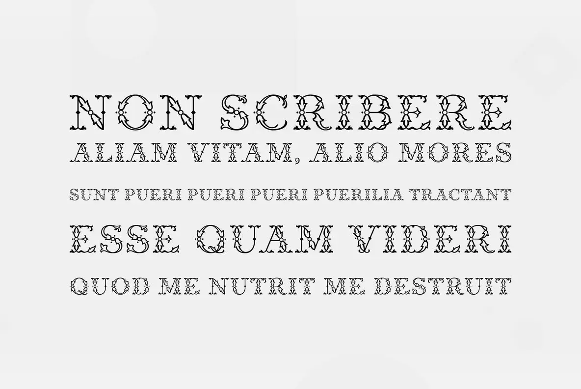 Baroque Pearl Font - FontPath