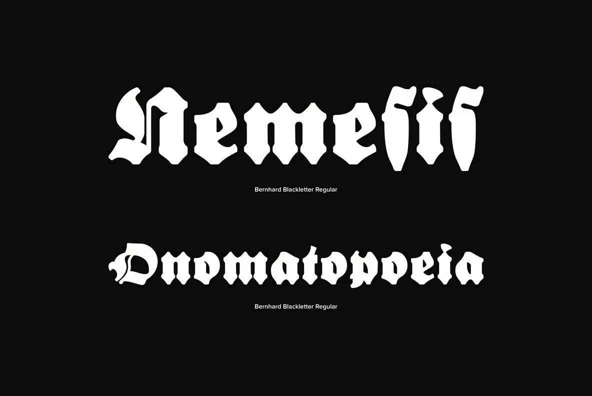 Bernhard Blackletter Font - FontPath