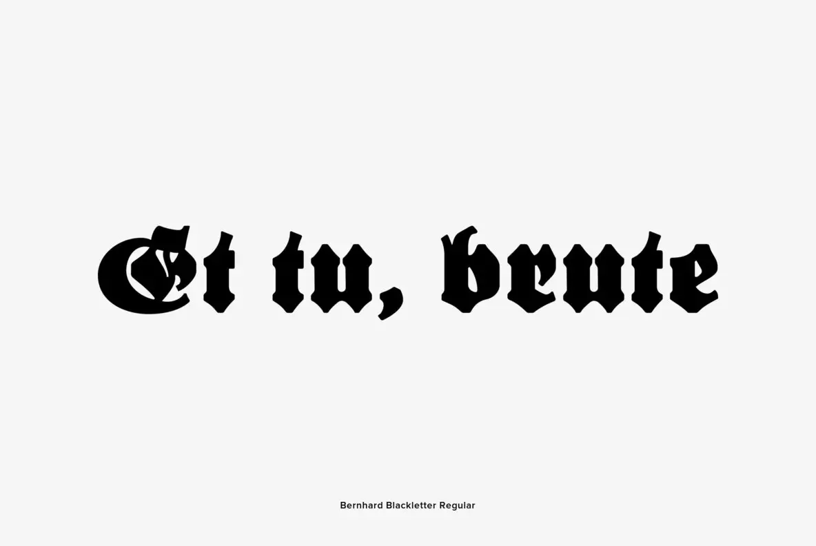 Bernhard Blackletter Font - FontPath