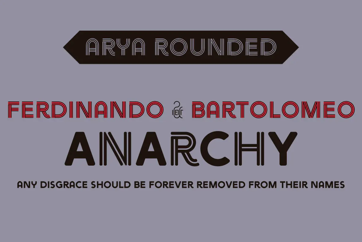 Arya Rounded Font - YouWorkForThem