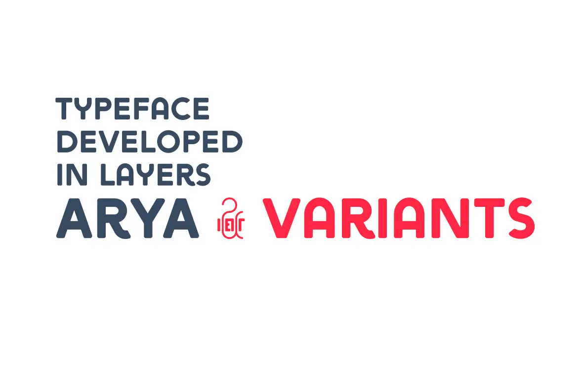 Arya Rounded Font - FontPath