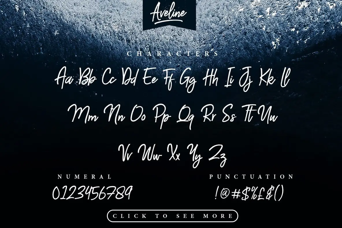 Aveline Script Font - FontPath