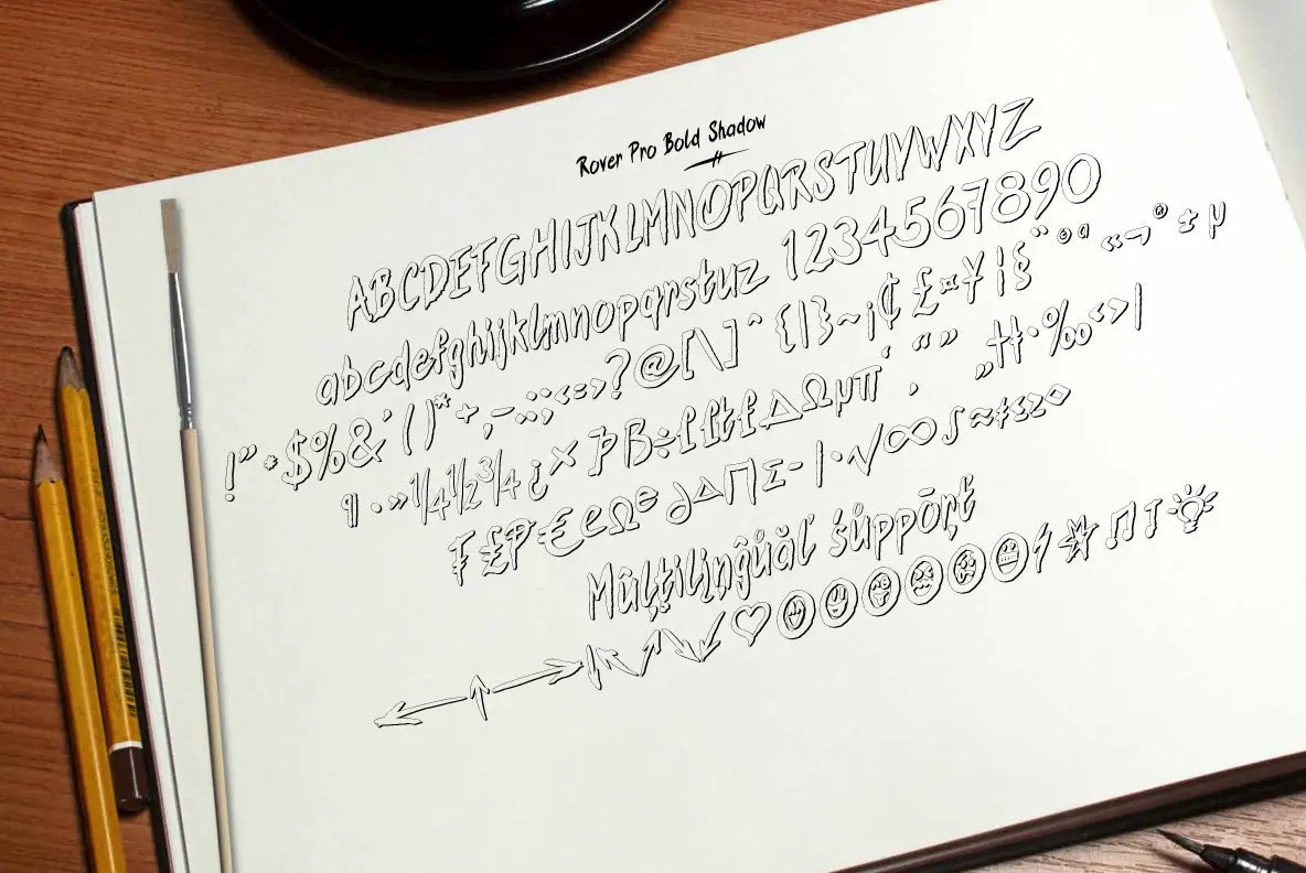 Rover Pro Font - FontPath