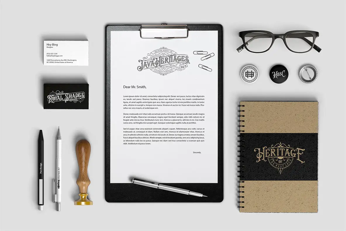 Java Heritages Font - YouWorkForThem