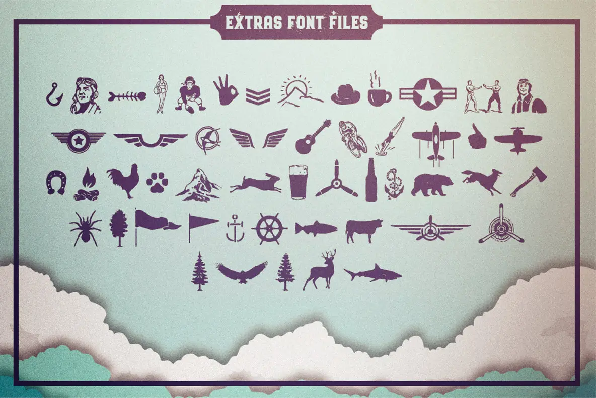 Aviator Font - FontPath