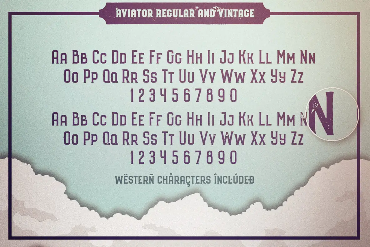 Aviator Font - YouWorkForThem