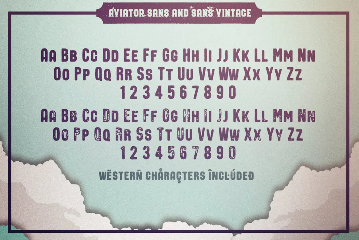 Aviator Font - YouWorkForThem