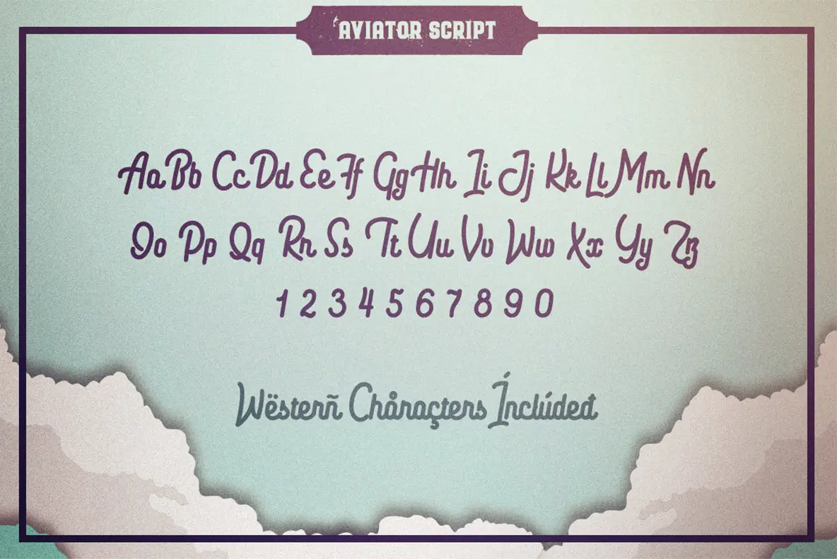 Aviator Font - FontPath