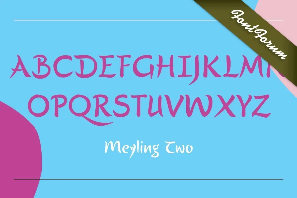 Meyling Font - YouWorkForThem