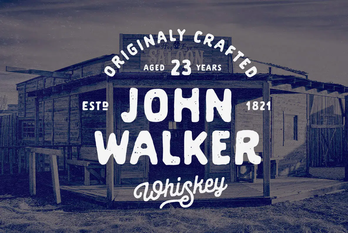 Americus Script Sans Font - YouWorkForThem