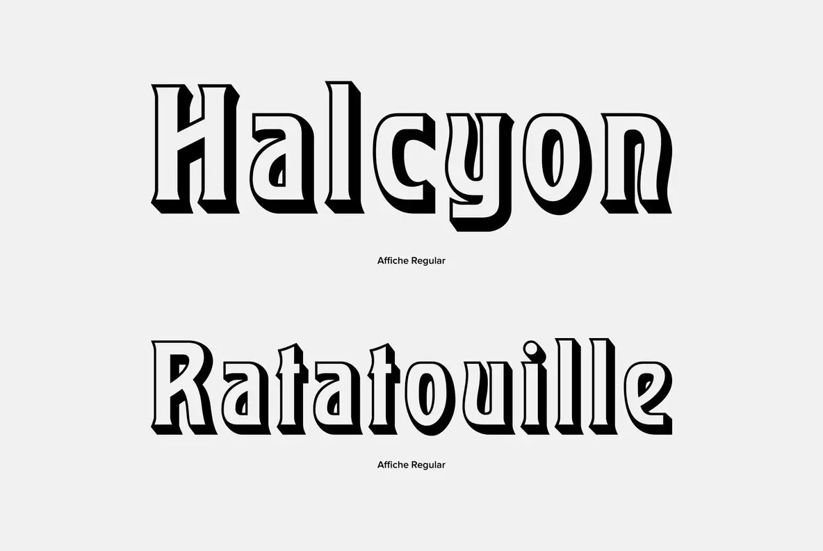 Affiche Font - YouWorkForThem