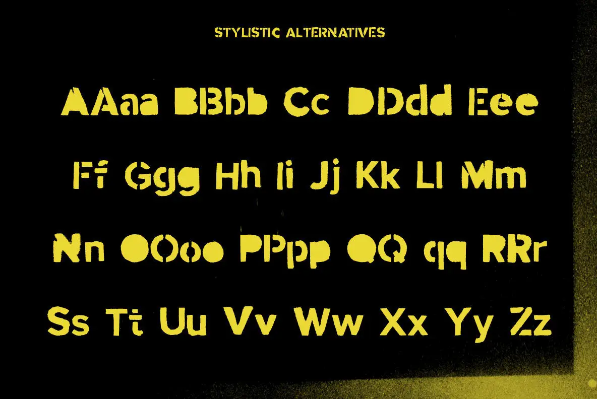 Mind The Gap Font - YouWorkForThem