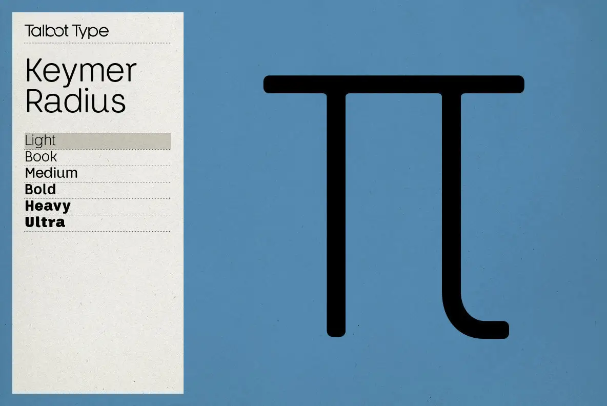 Keymer Radius Font - FontPath