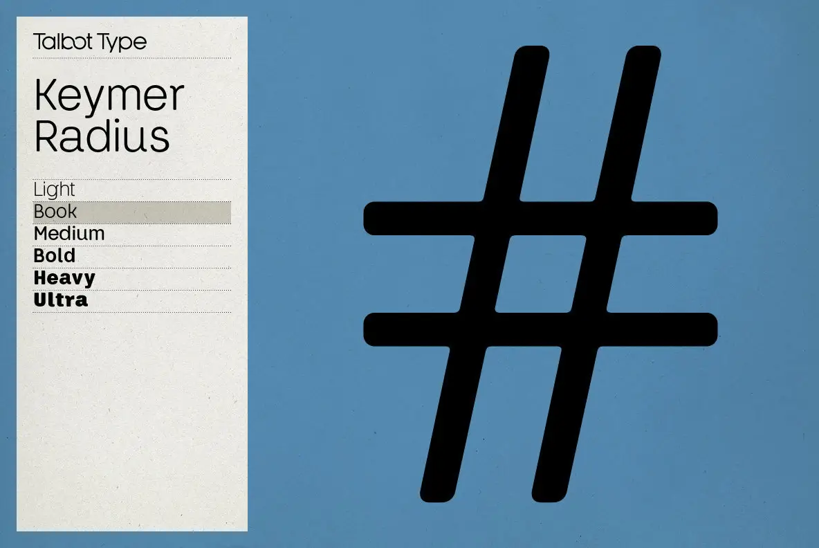 Keymer Radius Font - FontPath