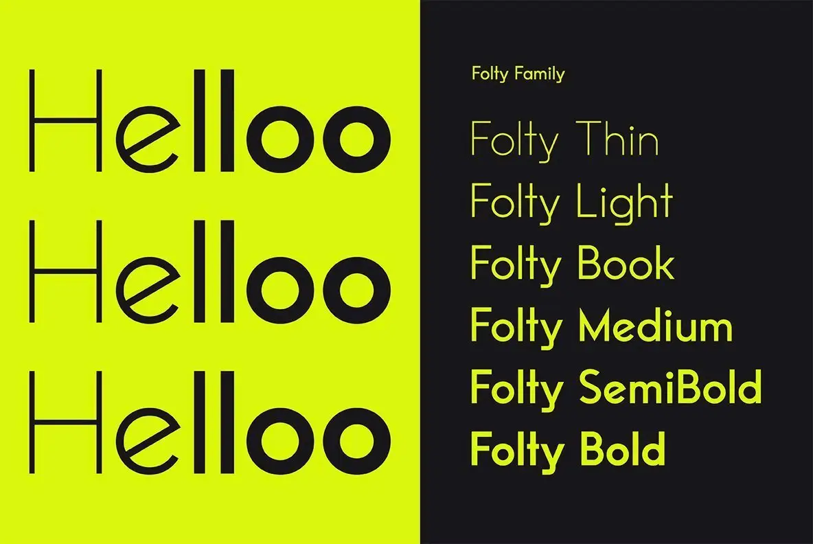 Folty Font - YouWorkForThem