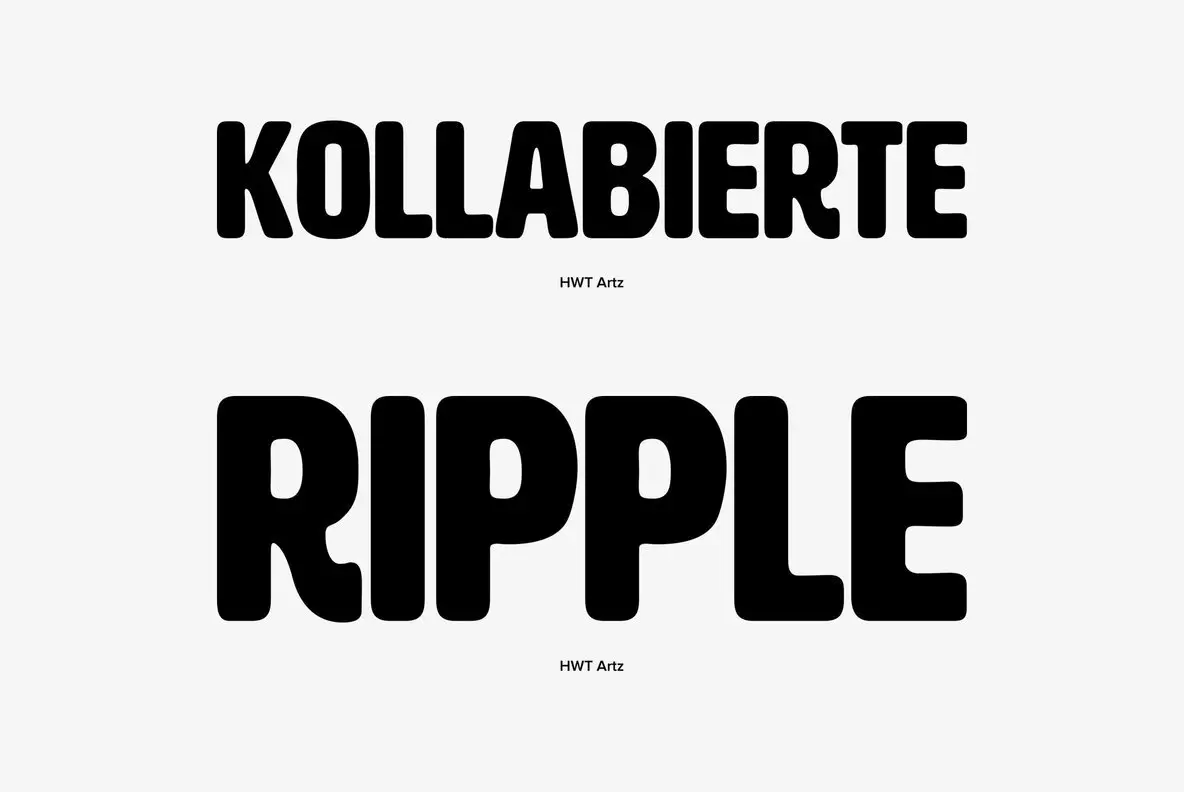 HWT Artz Font - YouWorkForThem