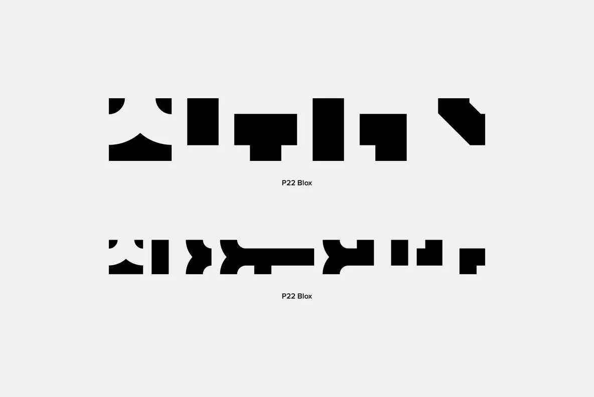 P22 Blox Font - YouWorkForThem