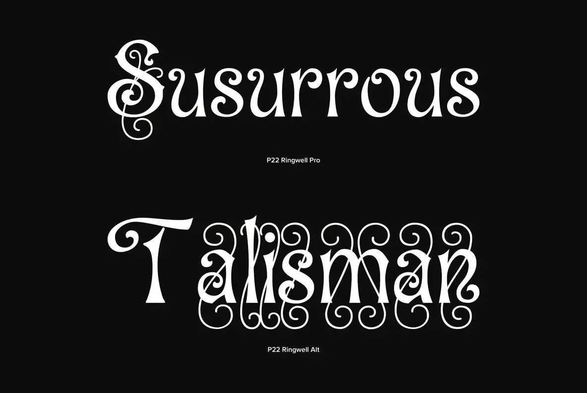 P22 Ringwell Font - FontPath