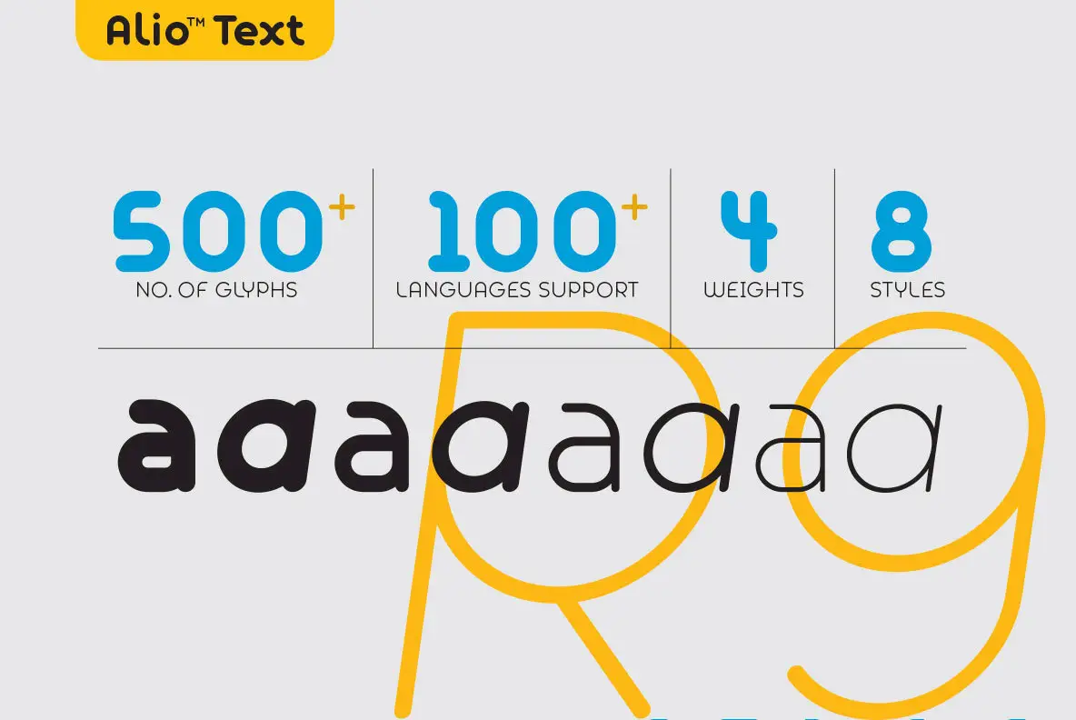 Alio Text Font - FontPath