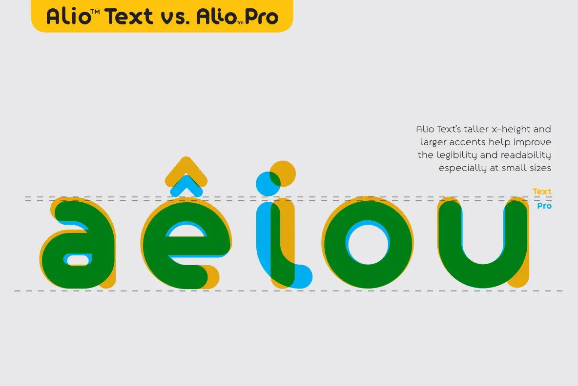Alio Text Font - FontPath