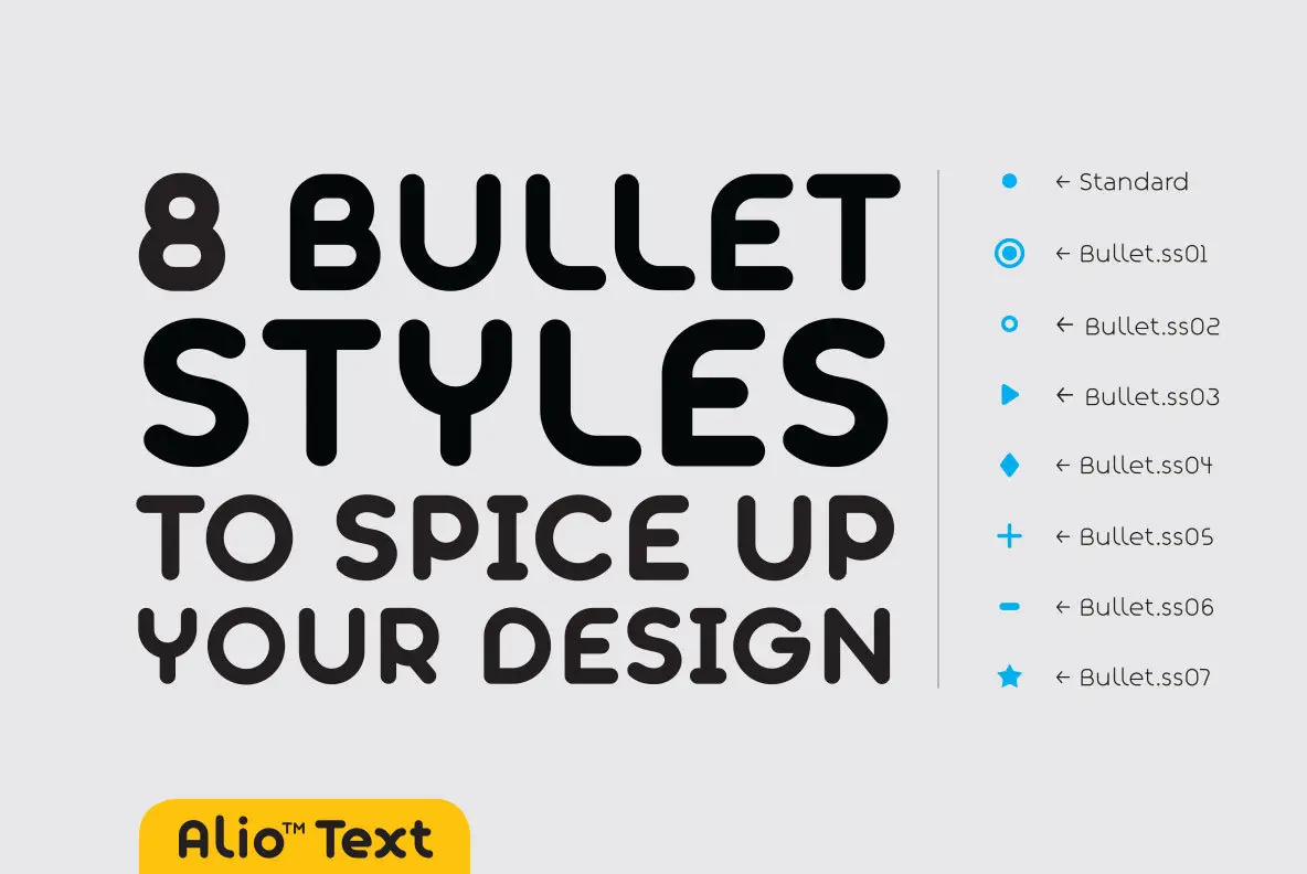 Alio Text Font - YouWorkForThem