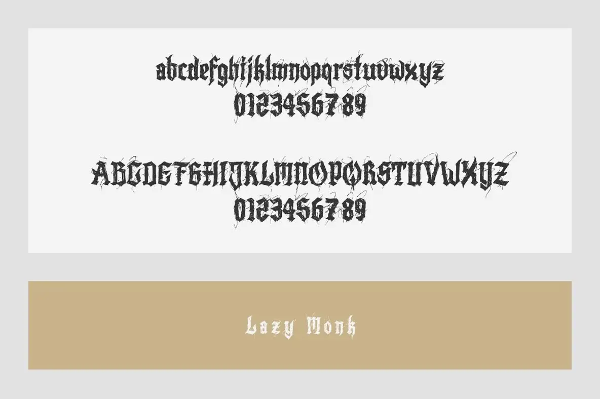 Lazy Monk Font - FontPath