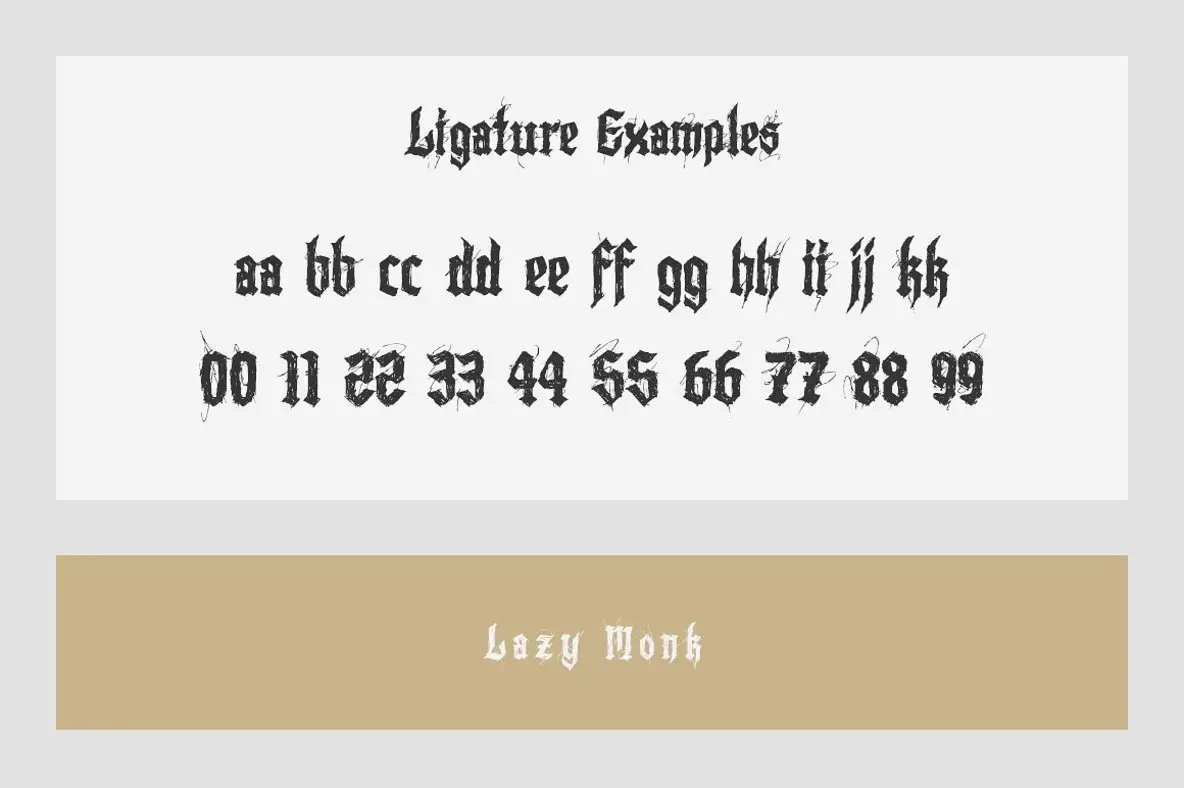 Lazy Monk Font - FontPath