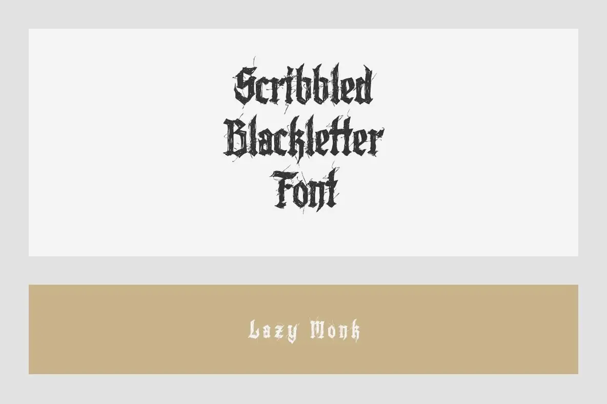 Lazy Monk Font - FontPath