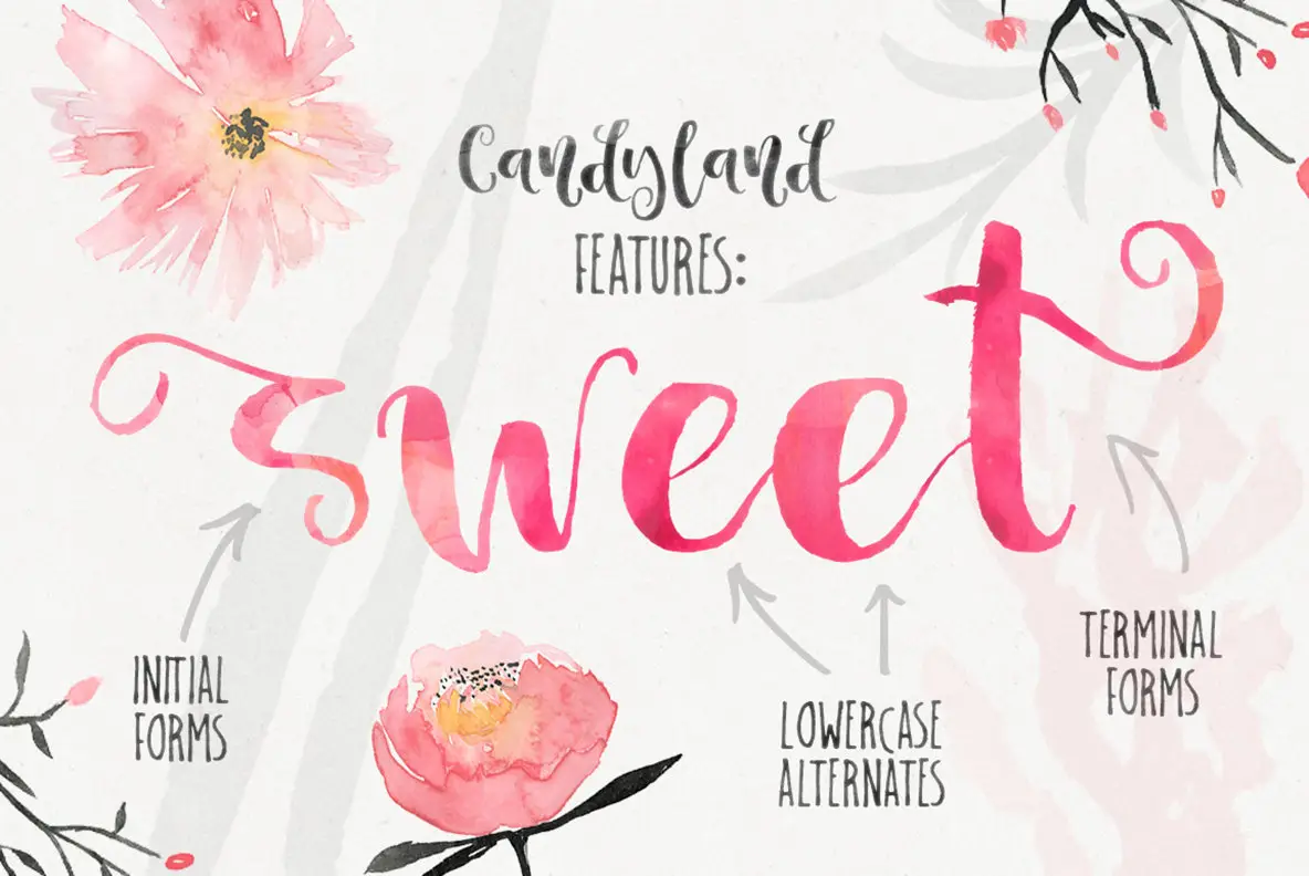 Candyland Font - YouWorkForThem