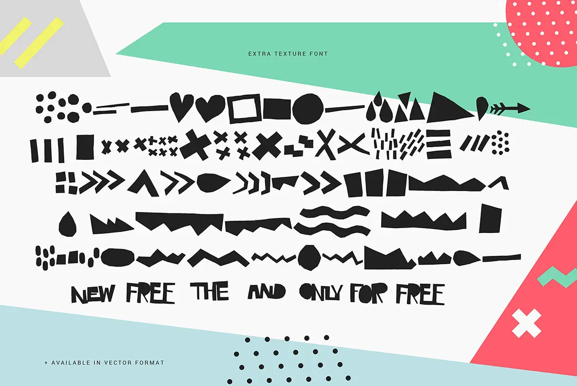 Cutout Font - YouWorkForThem